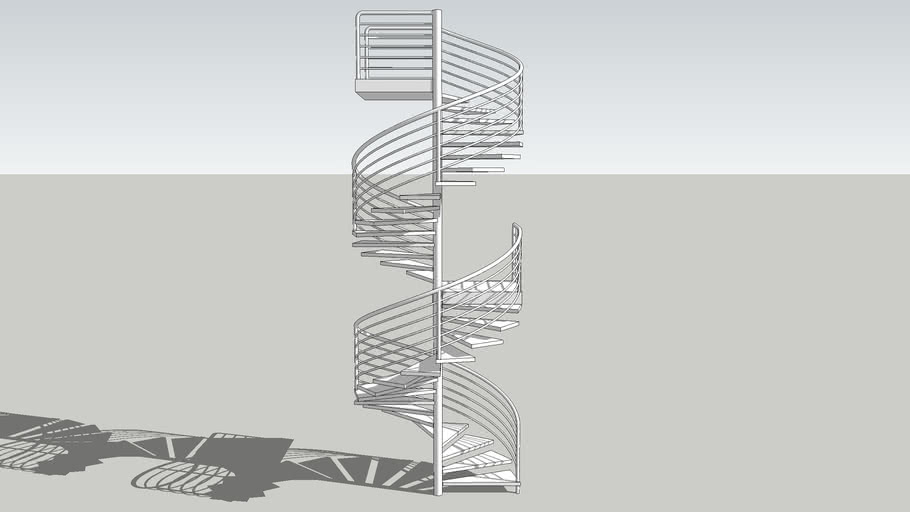Spiral staircase | 3D Warehouse