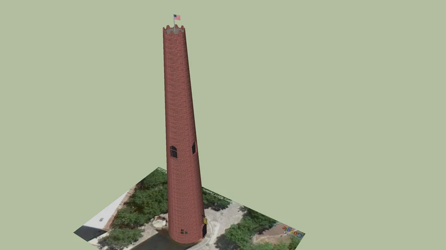 Old Baltimore Shot Tower | 3D Warehouse