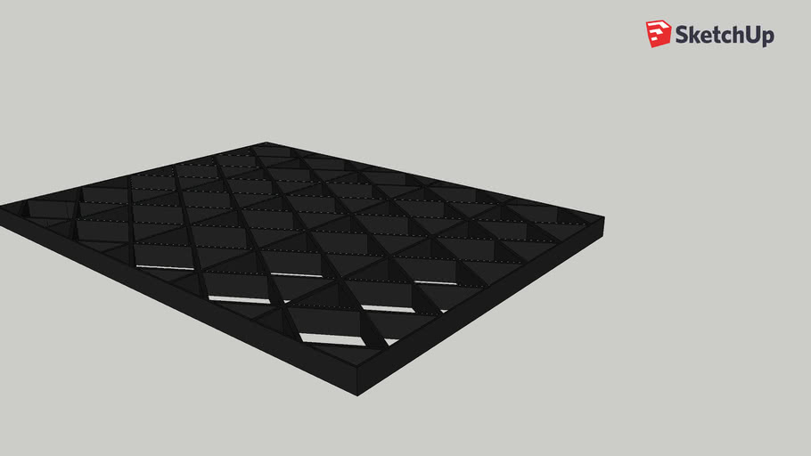 ECODECK Rectangular Grid | 3D Warehouse