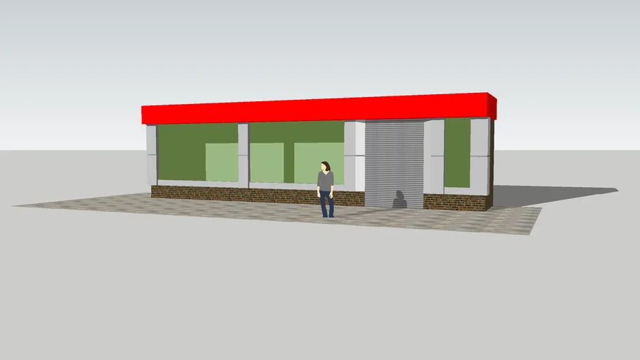 Mini market | 3D Warehouse