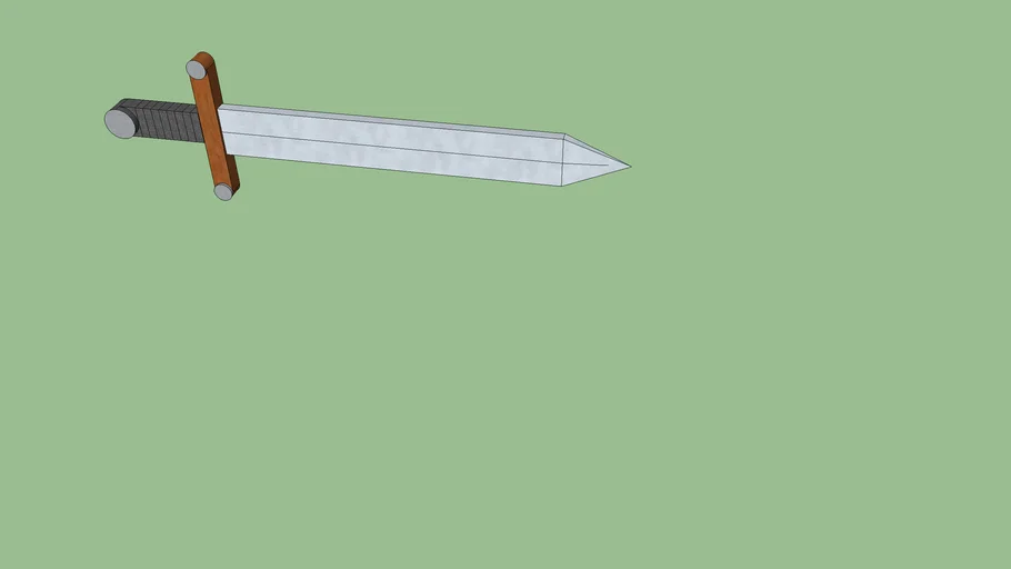 some cool sword | 3D Warehouse