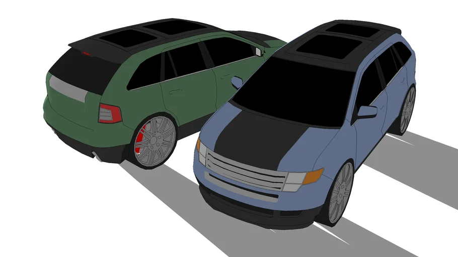 Modified Ford Edge | 3D Warehouse