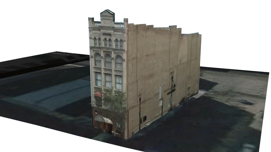 Main Street Building 1 | 3D Warehouse