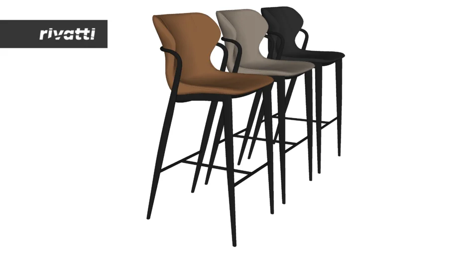 Banqueta Donatella - Rivatti | 3D Warehouse