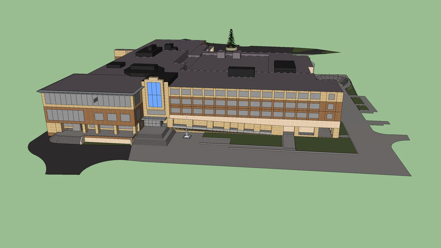 Melrose veterans memorial Middleschool | 3D Warehouse