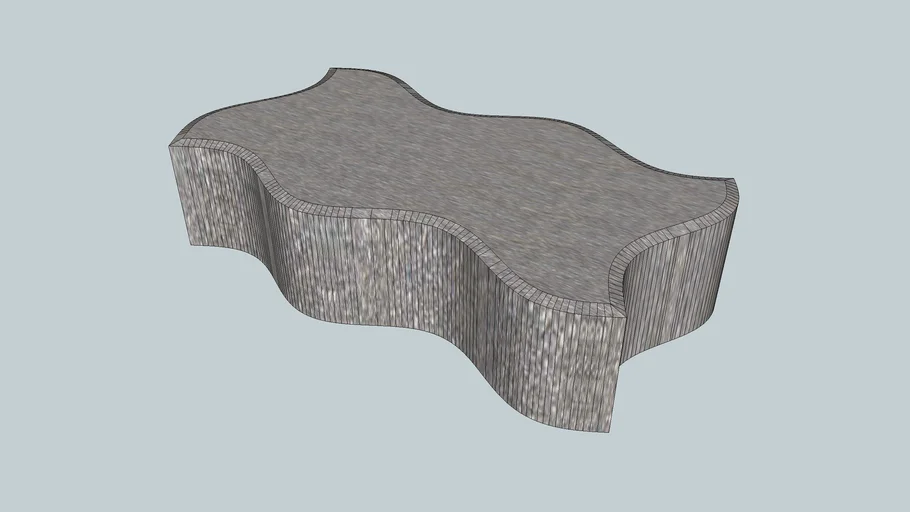 Rounded Unipaver Brick | 3D Warehouse