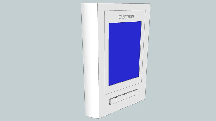 Crestron TPMC-3SMD Touch Screen | 3D Warehouse
