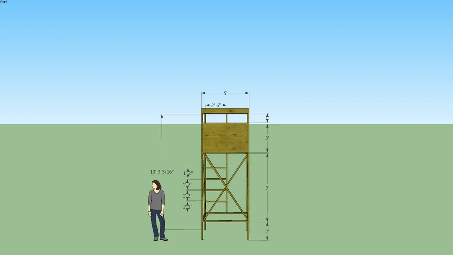 deer stand | 3D Warehouse