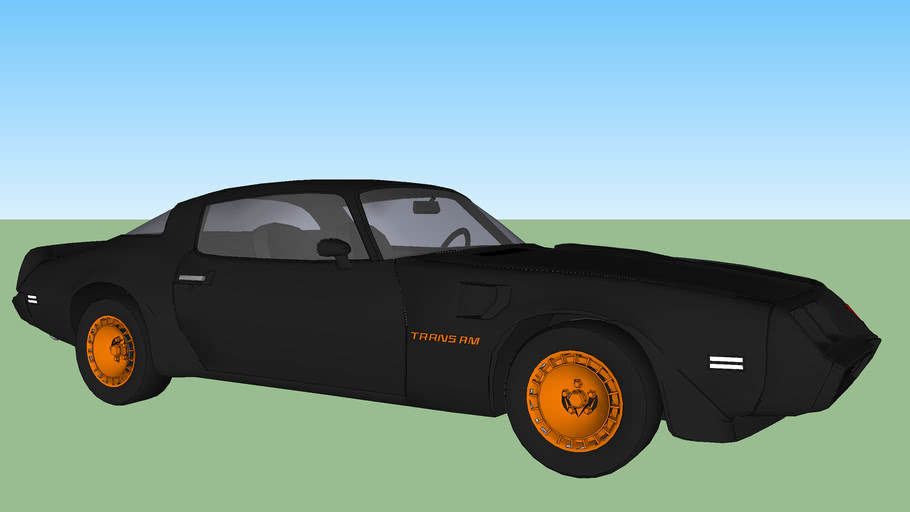 Pontiac Firebird Trans Am W87 1980 | 3D Warehouse