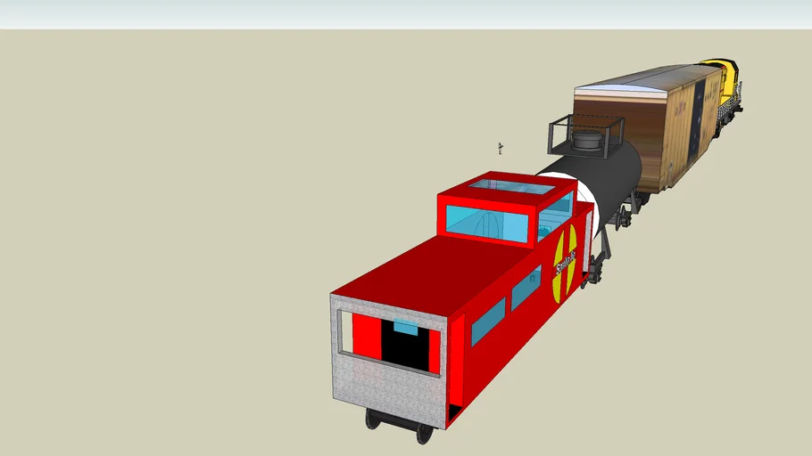 train | 3D Warehouse