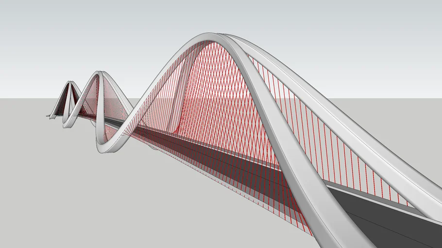 sine bridge | 3D Warehouse