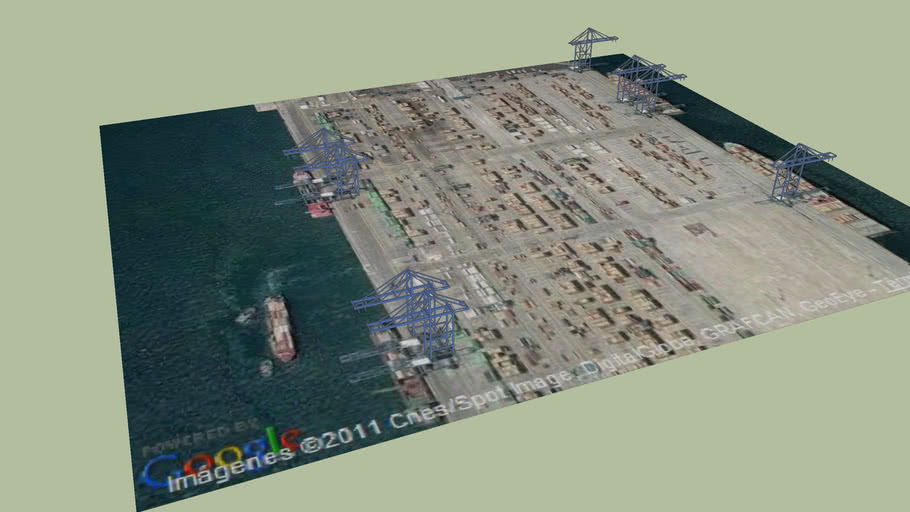 Gruas del Puerto | 3D Warehouse