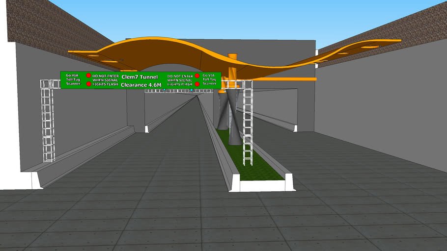 Clem Jones Tunnel (Clem7 Tunnel) | 3D Warehouse