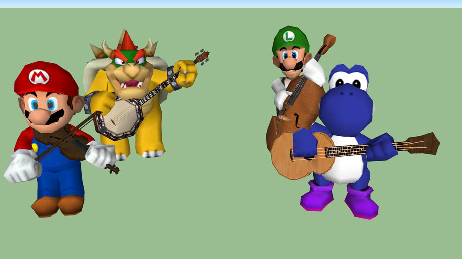 The Mario Band | 3D Warehouse