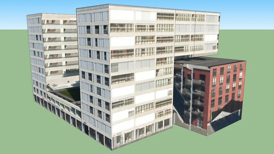 Gebouw in Amsterdam, Nederland | 3D Warehouse