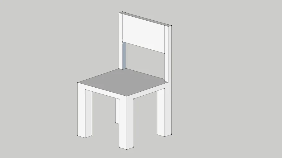 school chair | 3D Warehouse