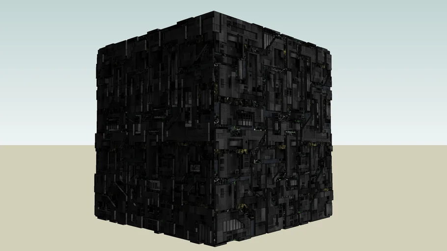 Borg Cube | 3D Warehouse