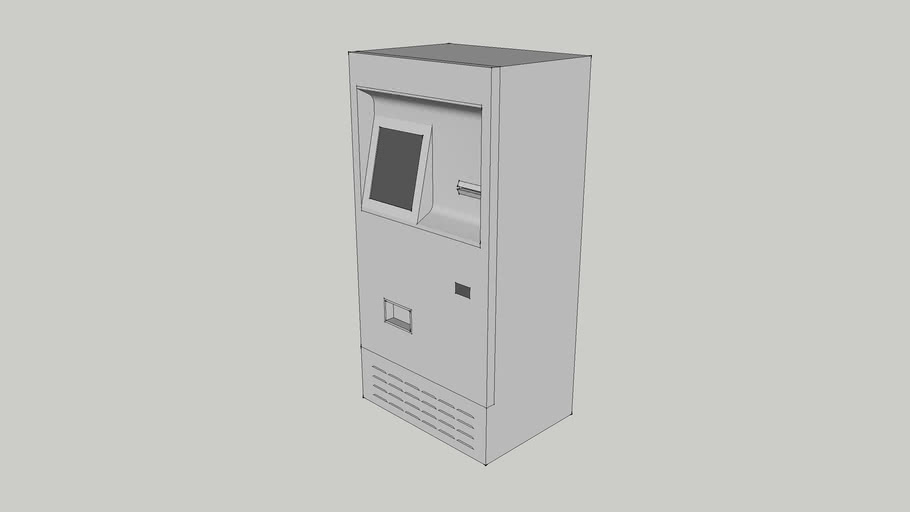 Ticket Vending Machine | 3D Warehouse