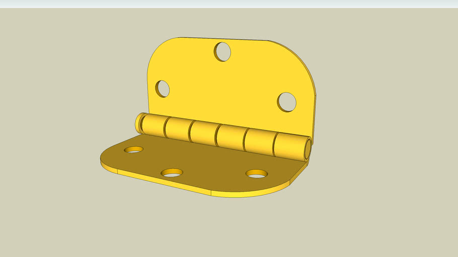 Door Hinge | 3D Warehouse