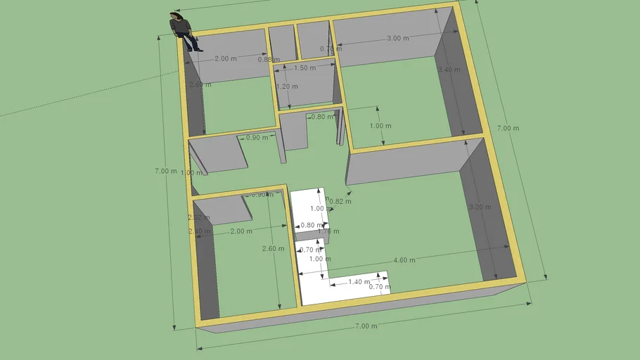 30py apt layout | 3D Warehouse