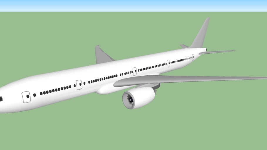 Template - Boeing 777-300ER | 3D Warehouse