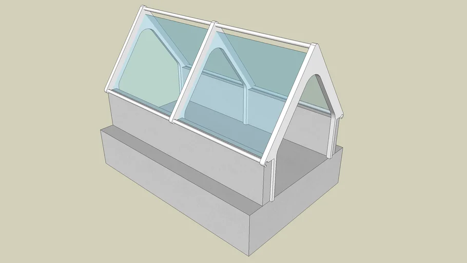 Geodesic Modular Moon Base - 5m Corridor Extension Module | 3D Warehouse