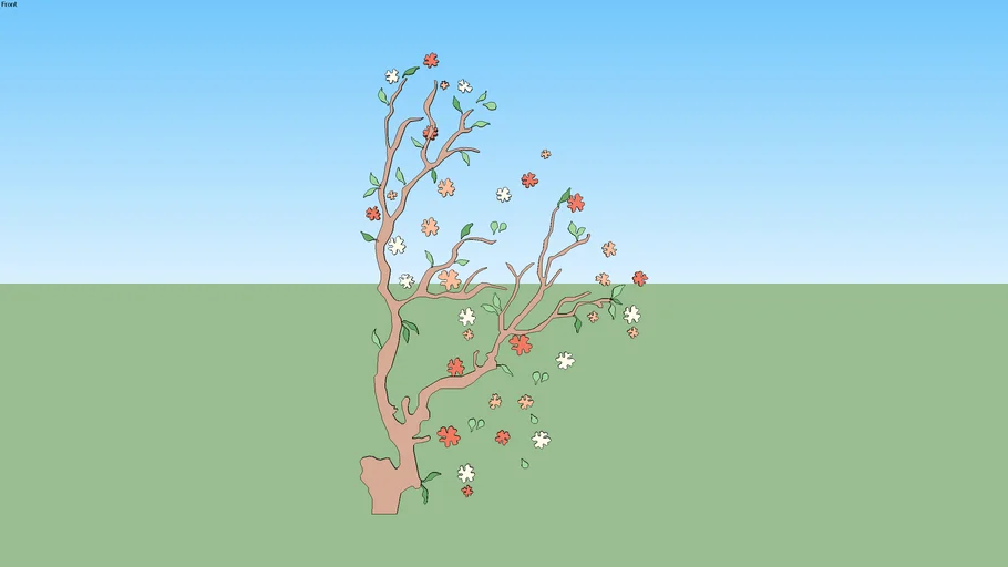 Arvore MDF recorte | 3D Warehouse