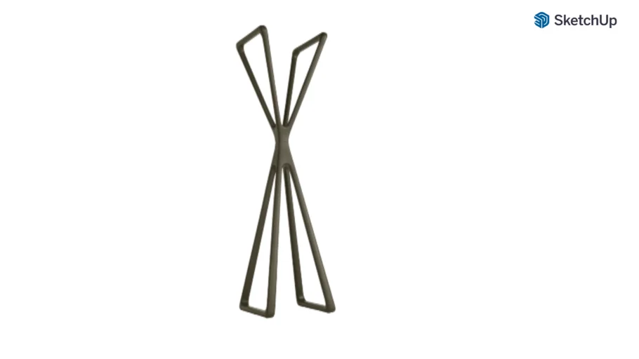 Cabideiro Prisma - Yby Design | 3D Warehouse