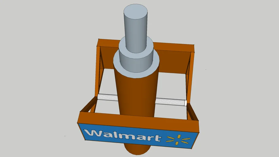 Walmart Sign | 3D Warehouse