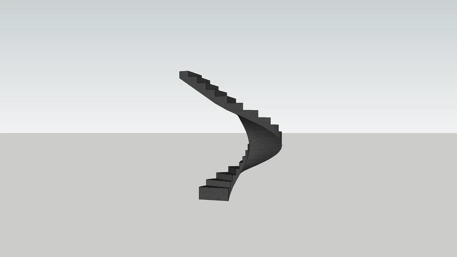 MORDEN STAIR FOR VRAY RENDERING AND ROUND STAIR | 3D Warehouse