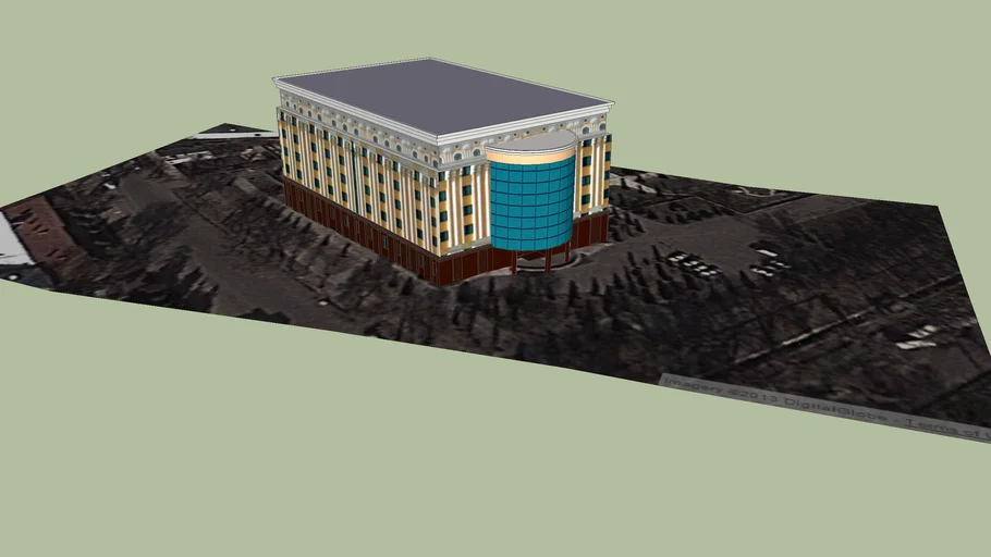 Hotel President / Registan Plaza Hotel Samarkand | 3D Warehouse