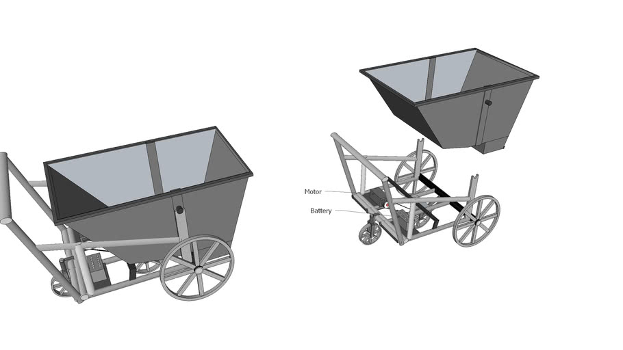 Garbage Trolley | 3D Warehouse