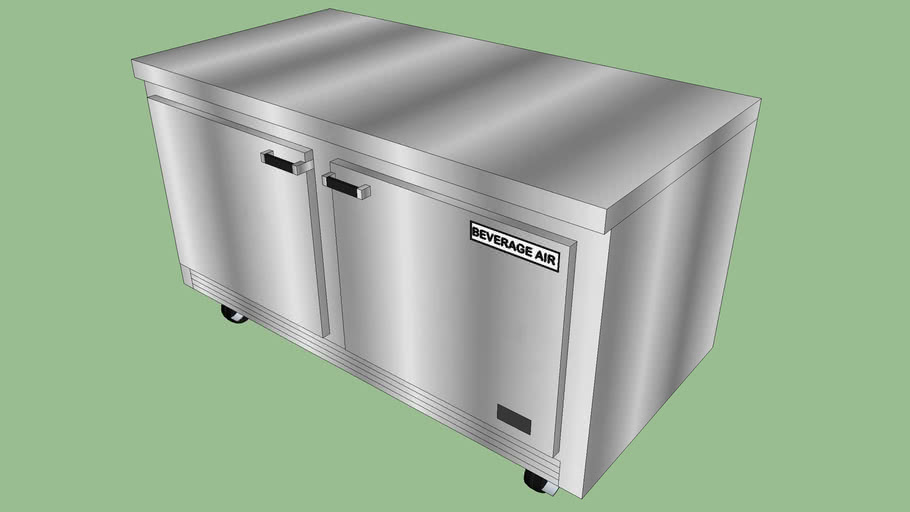 Bev Air 60' Work Top Unit | 3D Warehouse