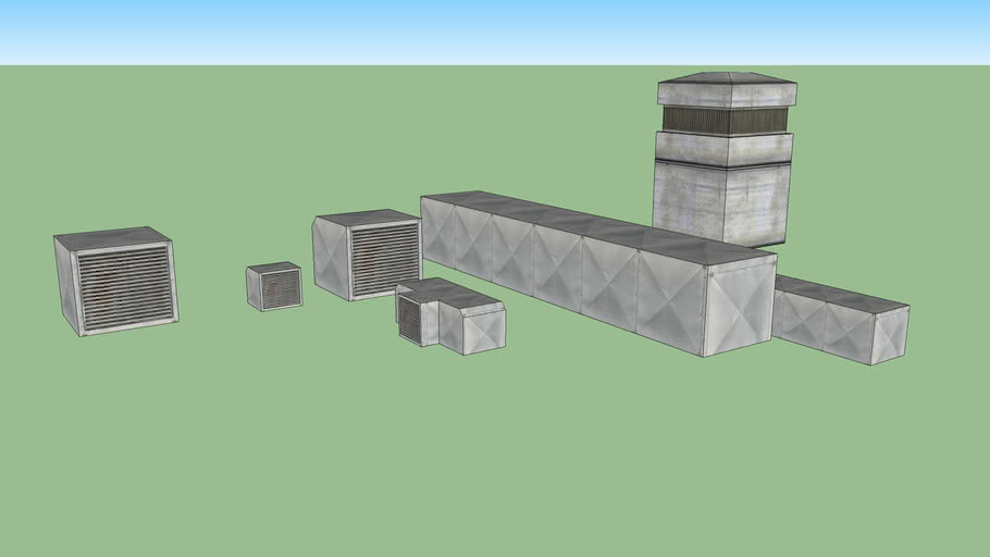 ventilation prefab | 3D Warehouse