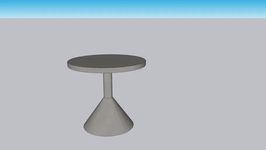 Sunpan- Adonis End Table | 3D Warehouse