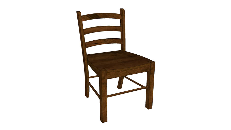 Win Kids Chair_Brown | 3D Warehouse