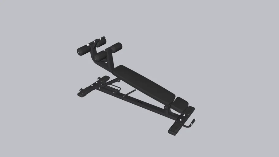 Le Forzz Linha Intensity V2 - prancha abdominal regulavel | 3D Warehouse