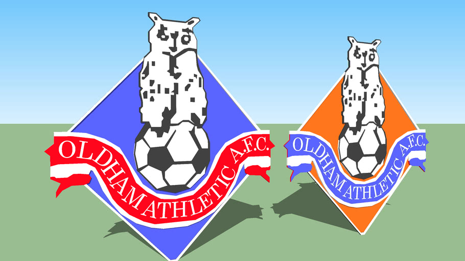 Oldham Atheltic Badge(s) | 3D Warehouse