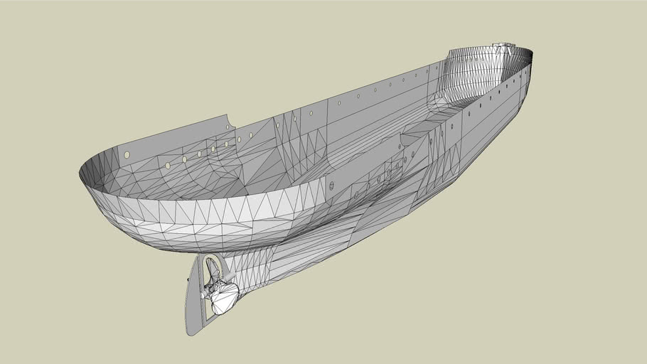 steamship hull | 3D Warehouse