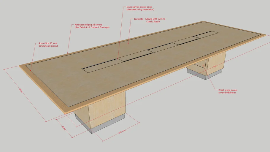 Conference Table | 3D Warehouse