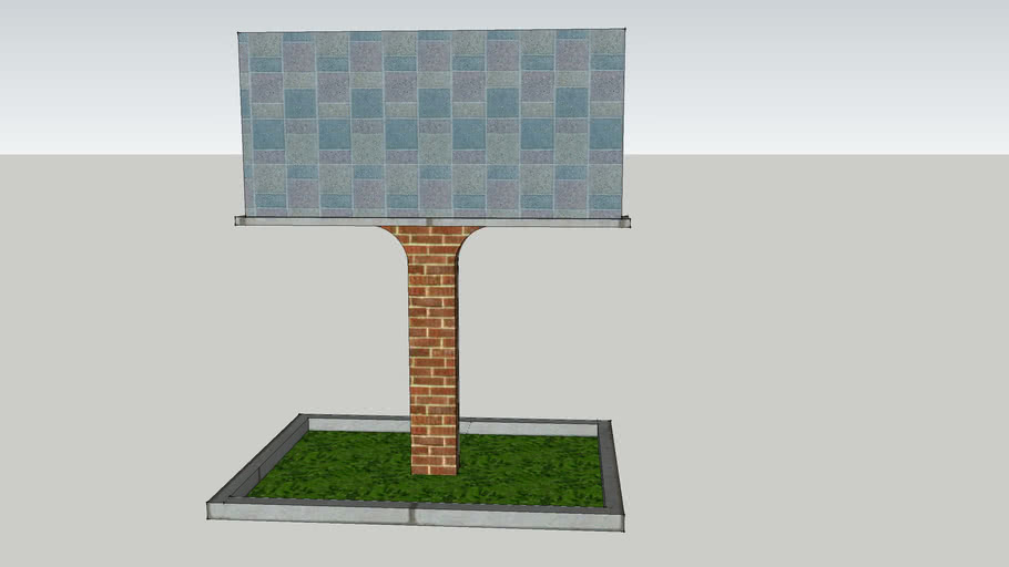 Sign 3D Model | 3D Warehouse