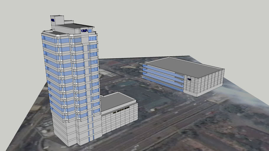 GMA Network Center & Studios Building | 3D Warehouse