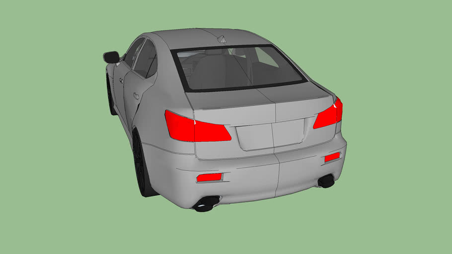 Lexus ISF Car | 3D Warehouse