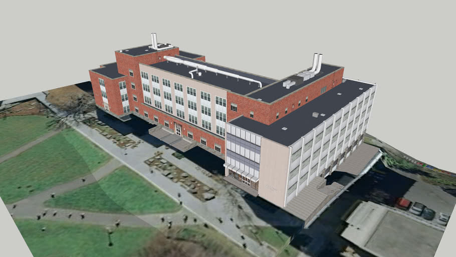 Cornell University - Thurston Hall, Kimball Hall, Bard Hall | 3D Warehouse