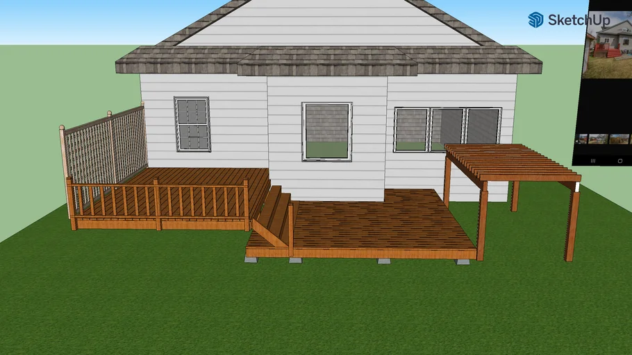 CA Deck | 3D Warehouse