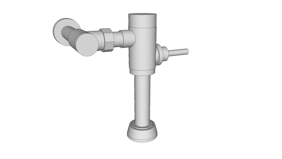Fluxómetro WC | 3D Warehouse