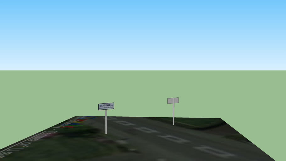 Road Signs North | 3D Warehouse