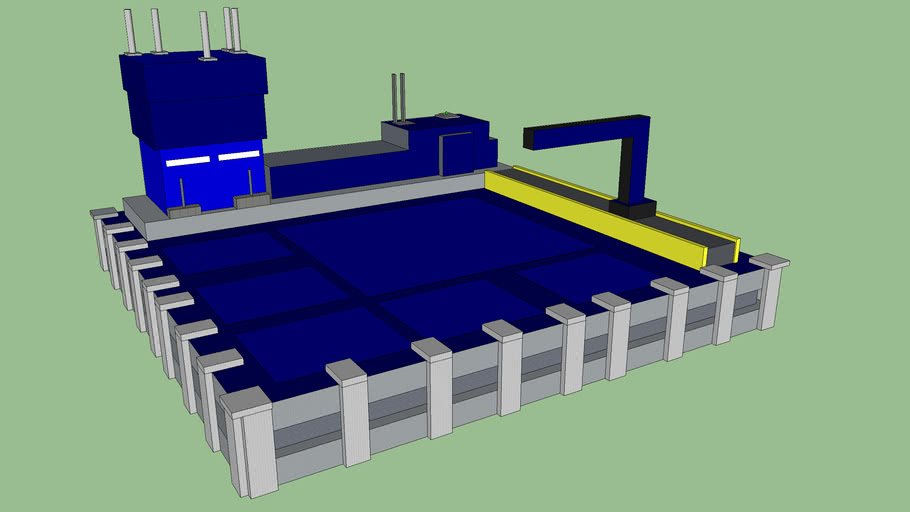 Supreme Commander Forged Alliance UEF tech 1 Land Factory | 3D Warehouse