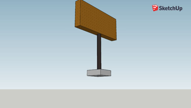 letrero | 3D Warehouse