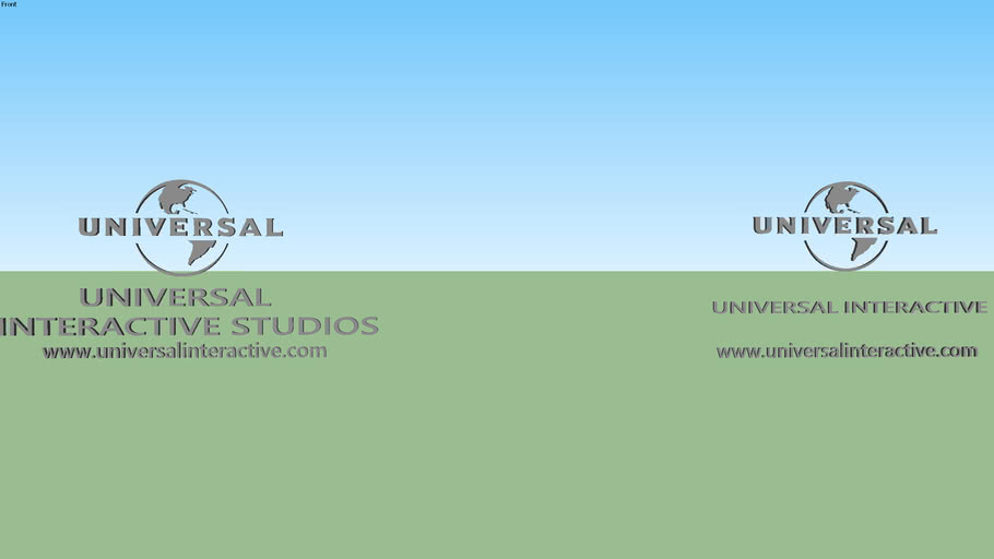 2 Universal Interactive Logos | 3D Warehouse